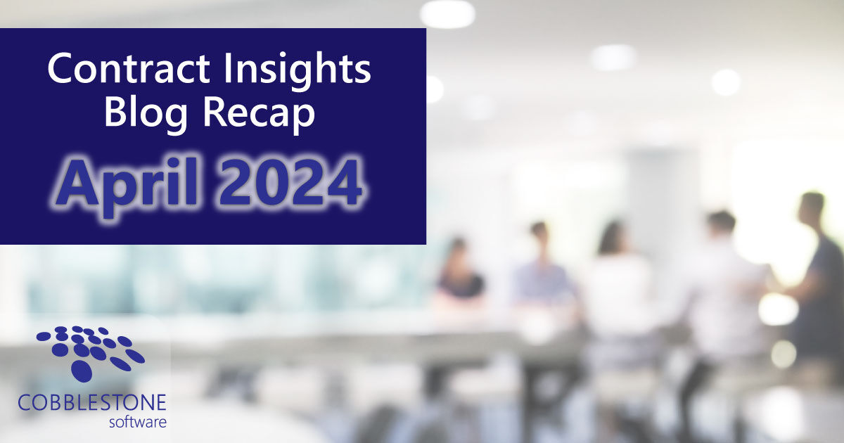 CobbleStone Software Blog Recap for April 2024